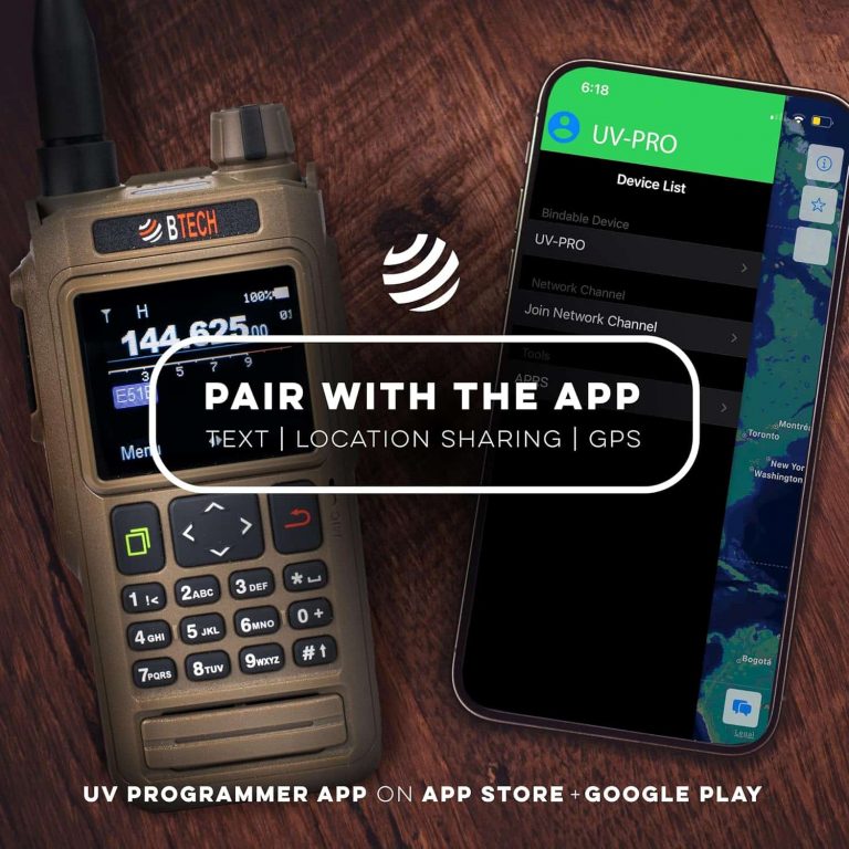 BTECH UV-PRO (TAN) - Paratus Radio